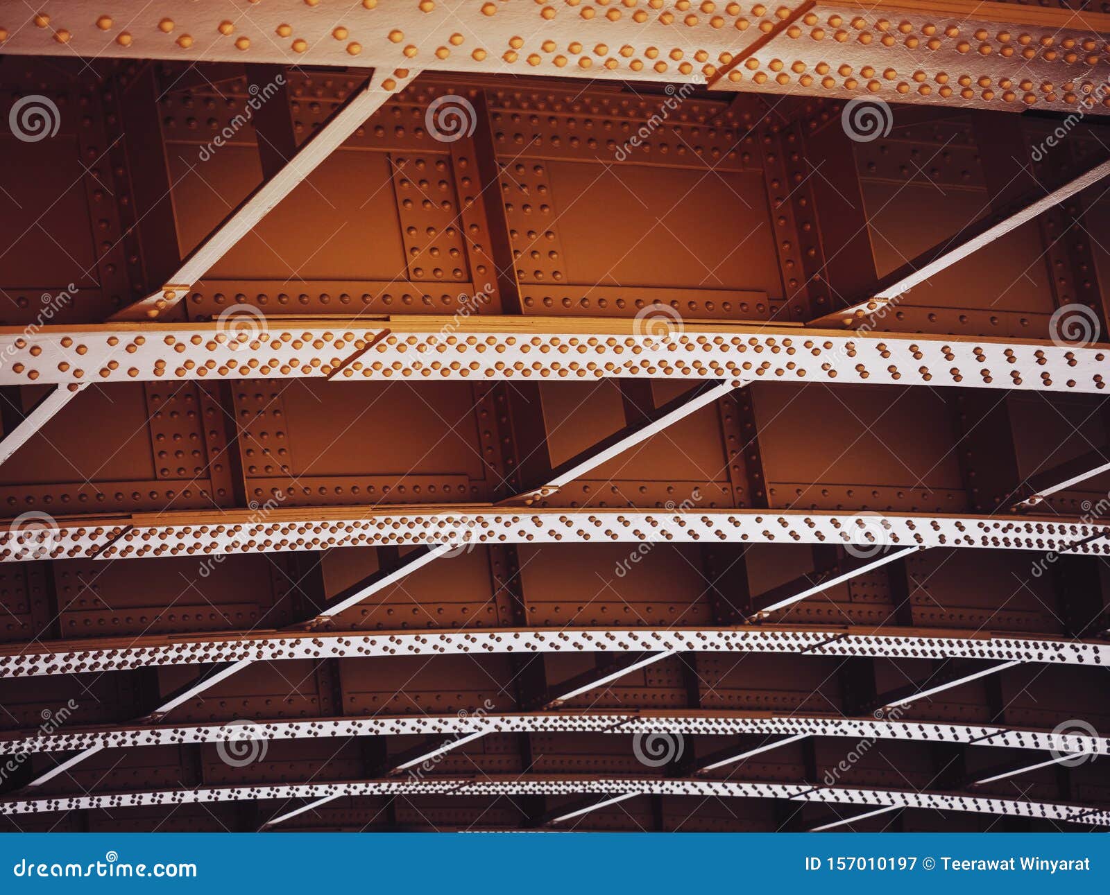 Bridge Construction Metal Structure Pattern Architecture Details Stock ...