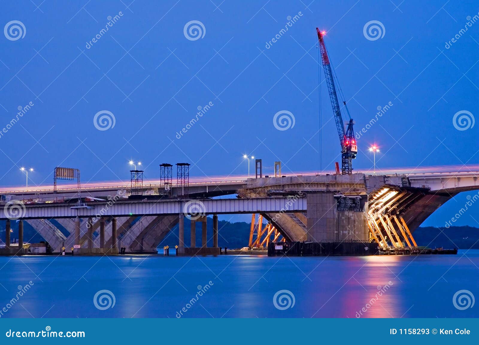Bridge Construction, Segmental Bridge Box Girders Ready For ...