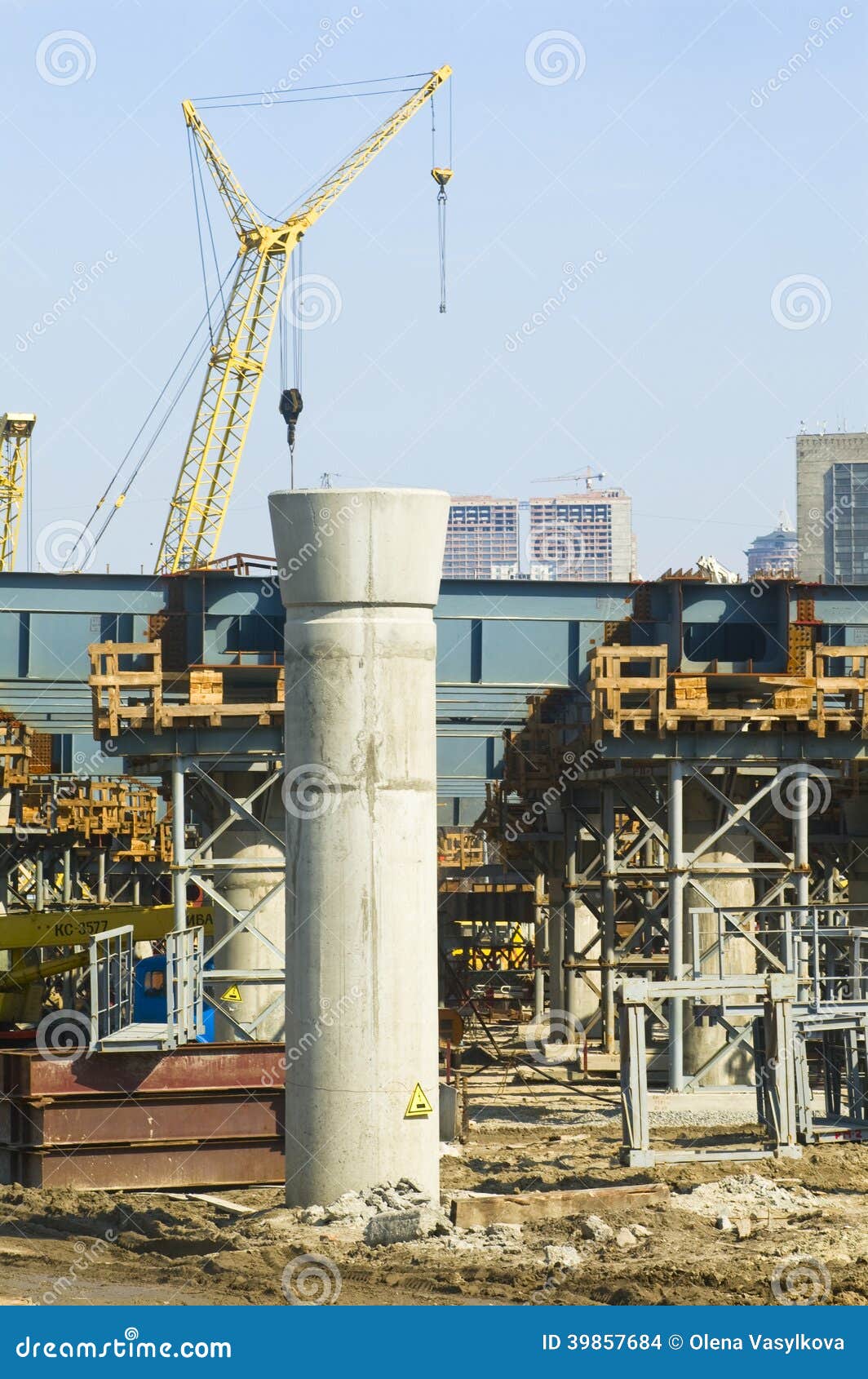 Bridge construction stock photo. Image of gate, development - 39857684
