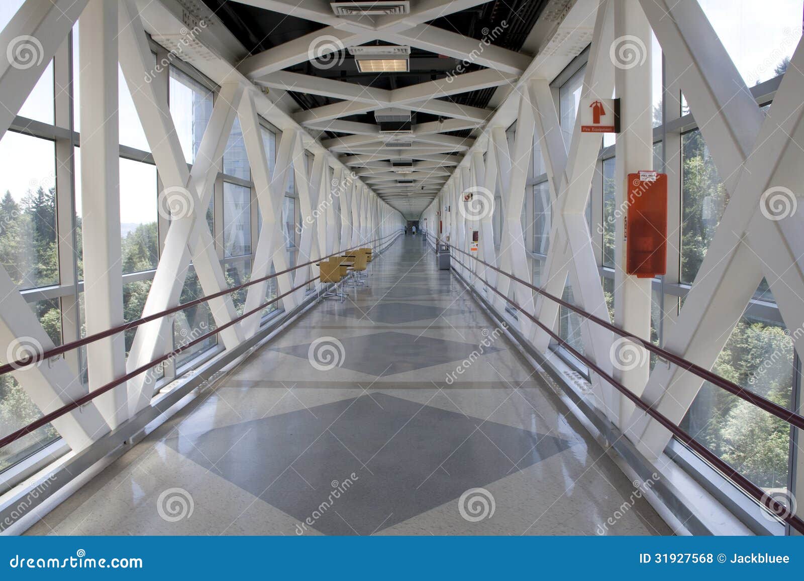Bridge corridor stock photo. Image of bridge, unique - 31927568