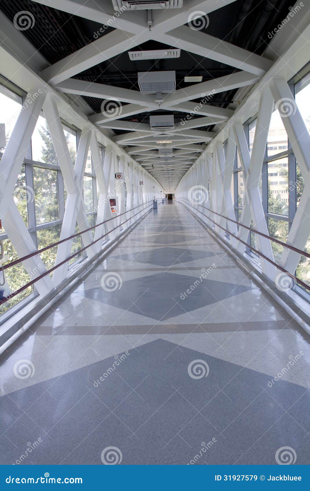 Bridge corridor stock image. Image of design, lighting - 31927579