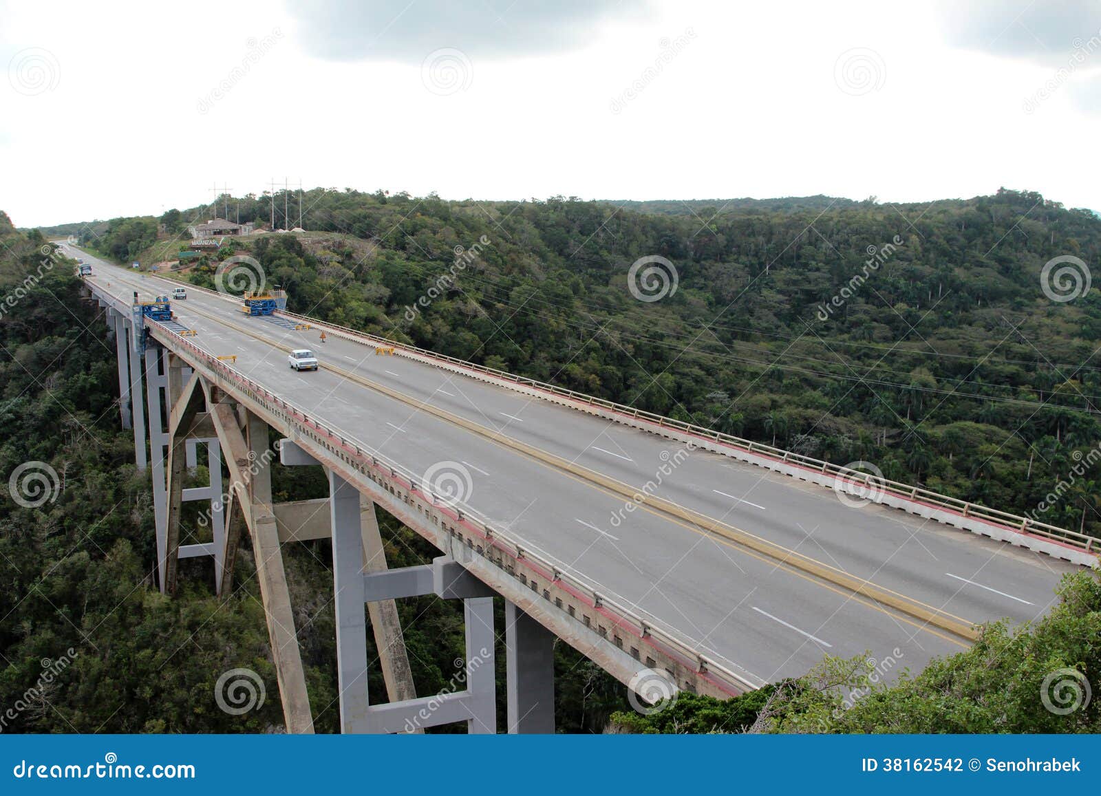 Bridge in Cuba stock photo. Image of elevation, brick - 38162542