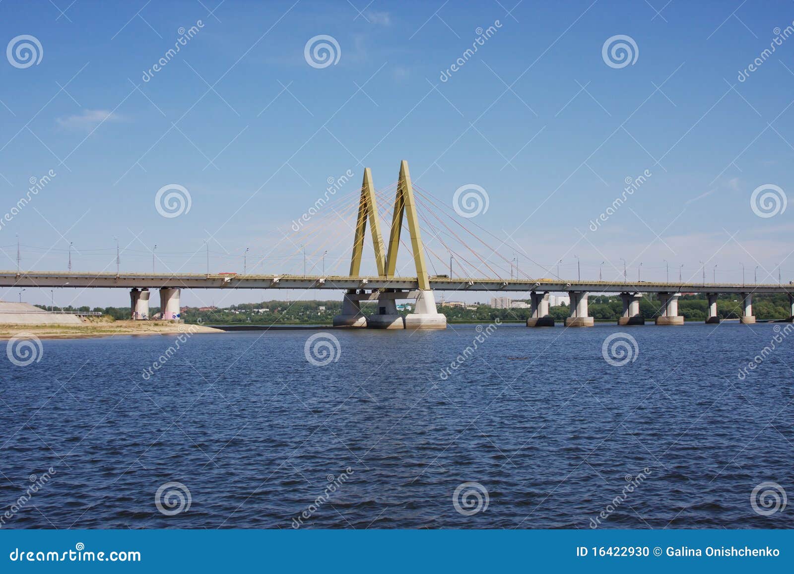 Bridge with Decorative Elements, City Kasan Stock Photo - Image of ...