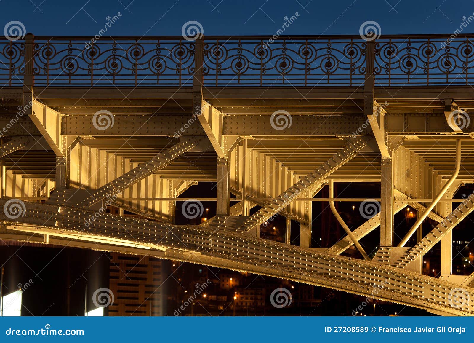 Bridge of Deusto, Bilbao stock image. Image of touristic - 27208589
