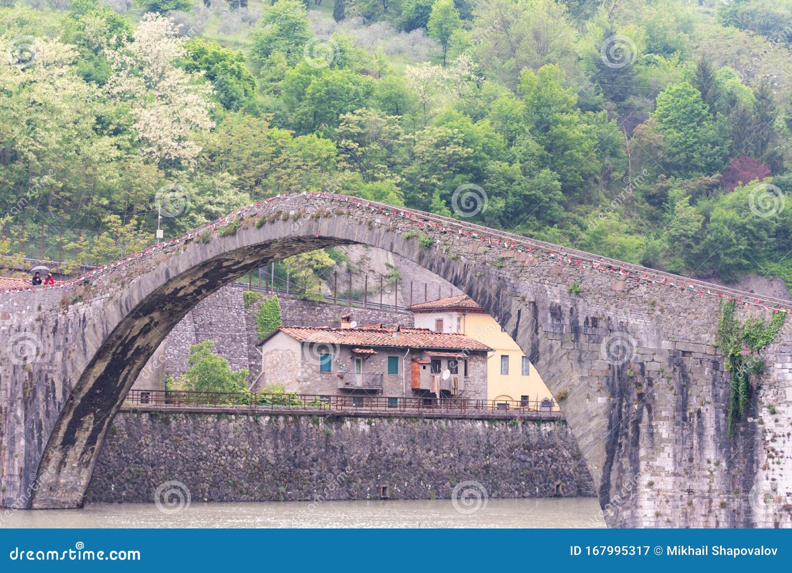 Bridge of a devil stock image. Image of amazing, legend - 167995317