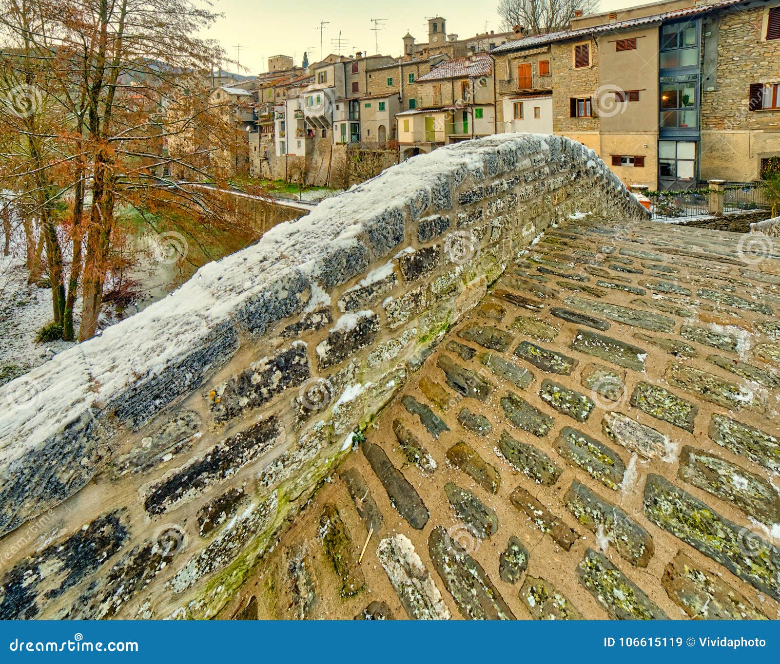 Bridge with donkey back stock image. Image of hills - 106615119