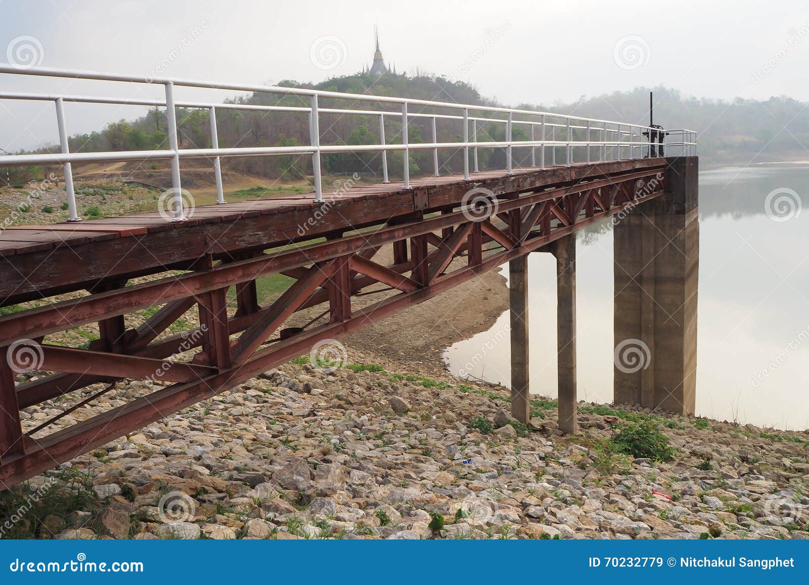 Bridge embankment stock image. Image of water, stone - 70232779
