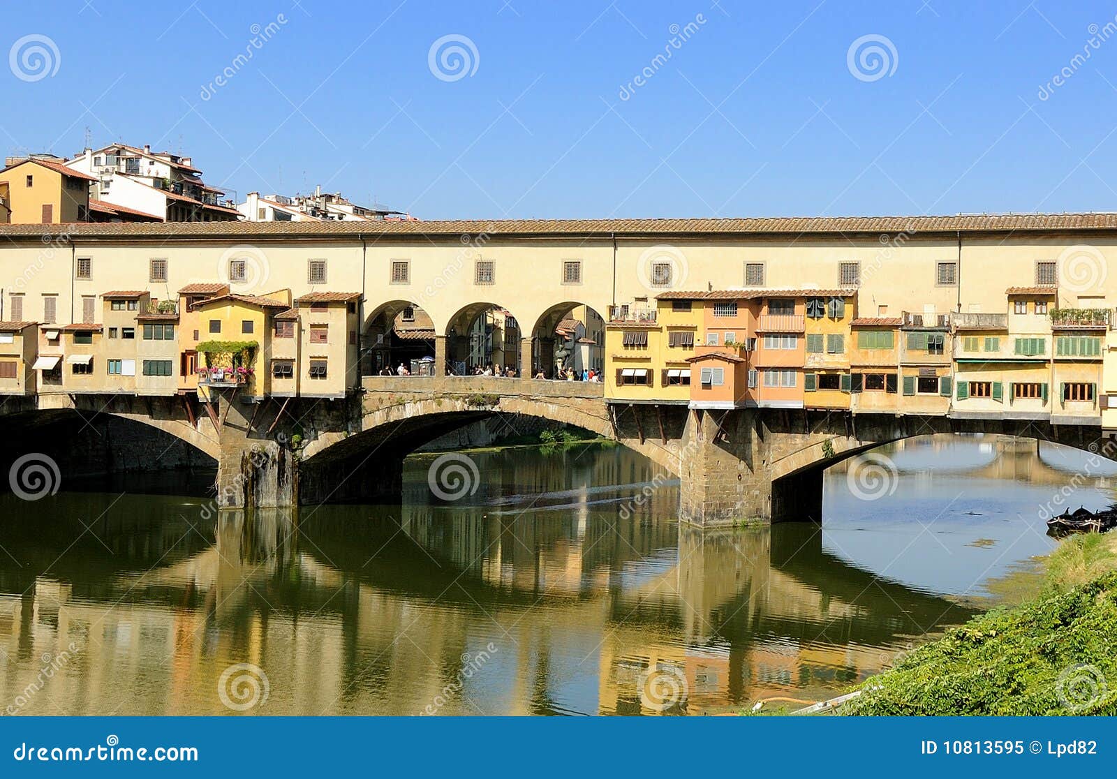 Bridge in Florence, ITALY stock image. Image of italy - 10813595