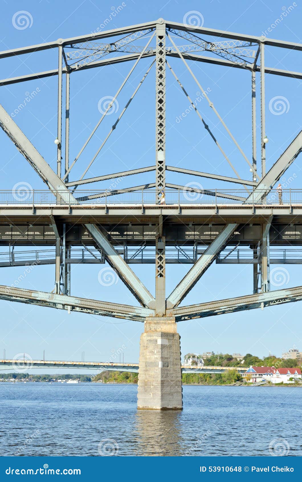 Bridge frame stock photo. Image of support, rivet, structure - 53910648