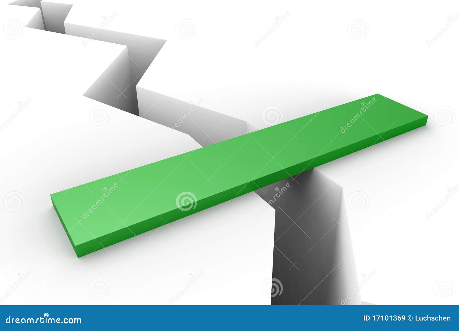 Bridge gap stock illustration. Illustration of bridge - 17101369