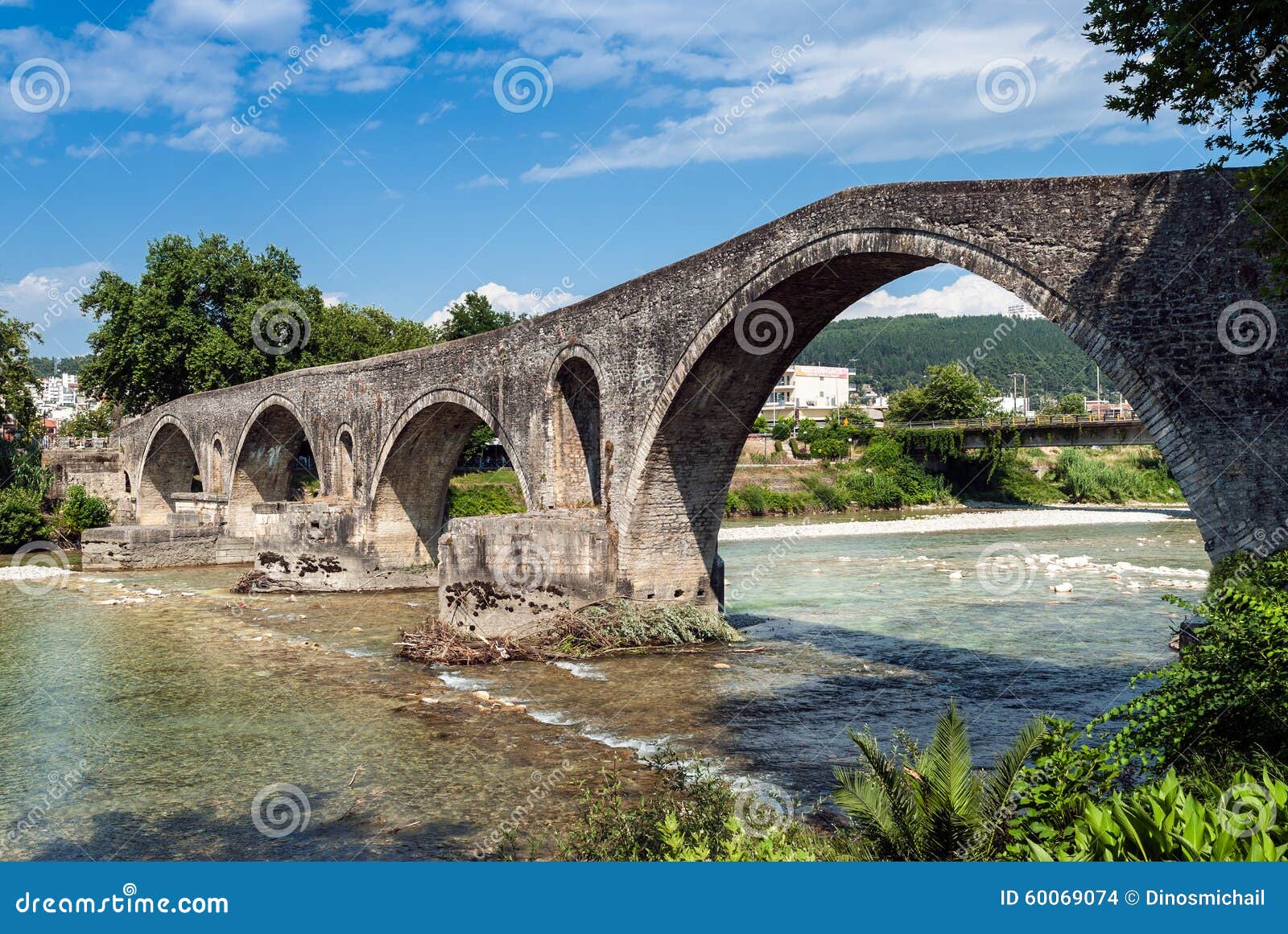 Bridge in Greece stock photo. Image of arta, structure - 60069074