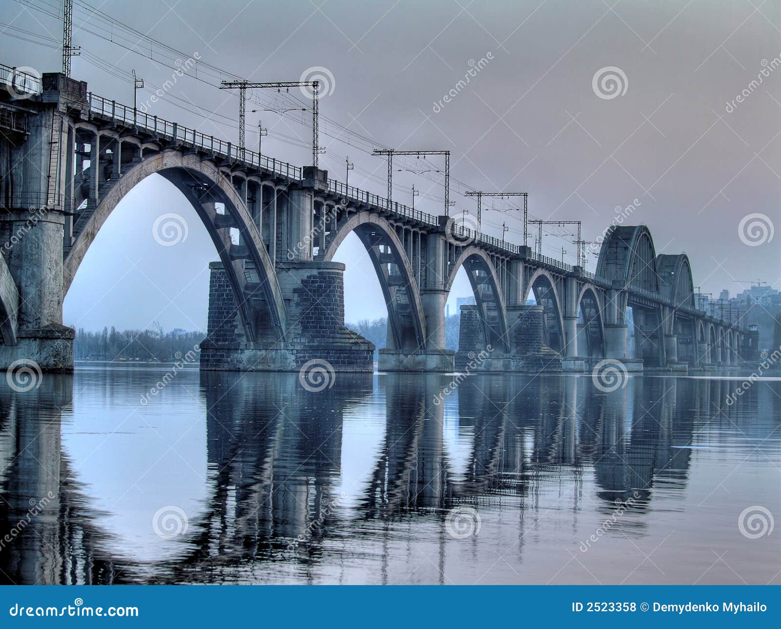 Bridge, HDR image stock photo. Image of perfect, city - 2523358