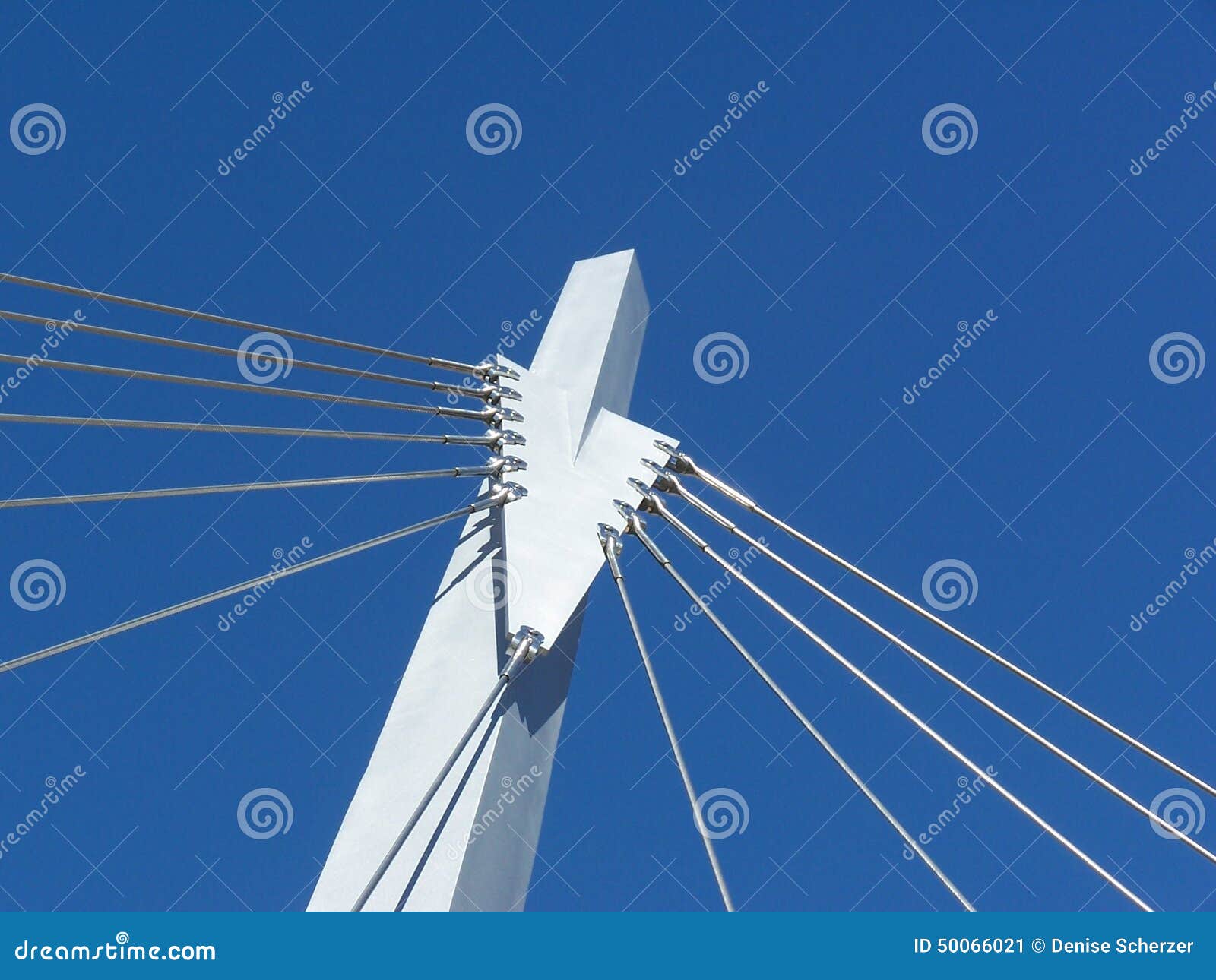 Bridge head stock image. Image of bridge, blue, view - 50066021