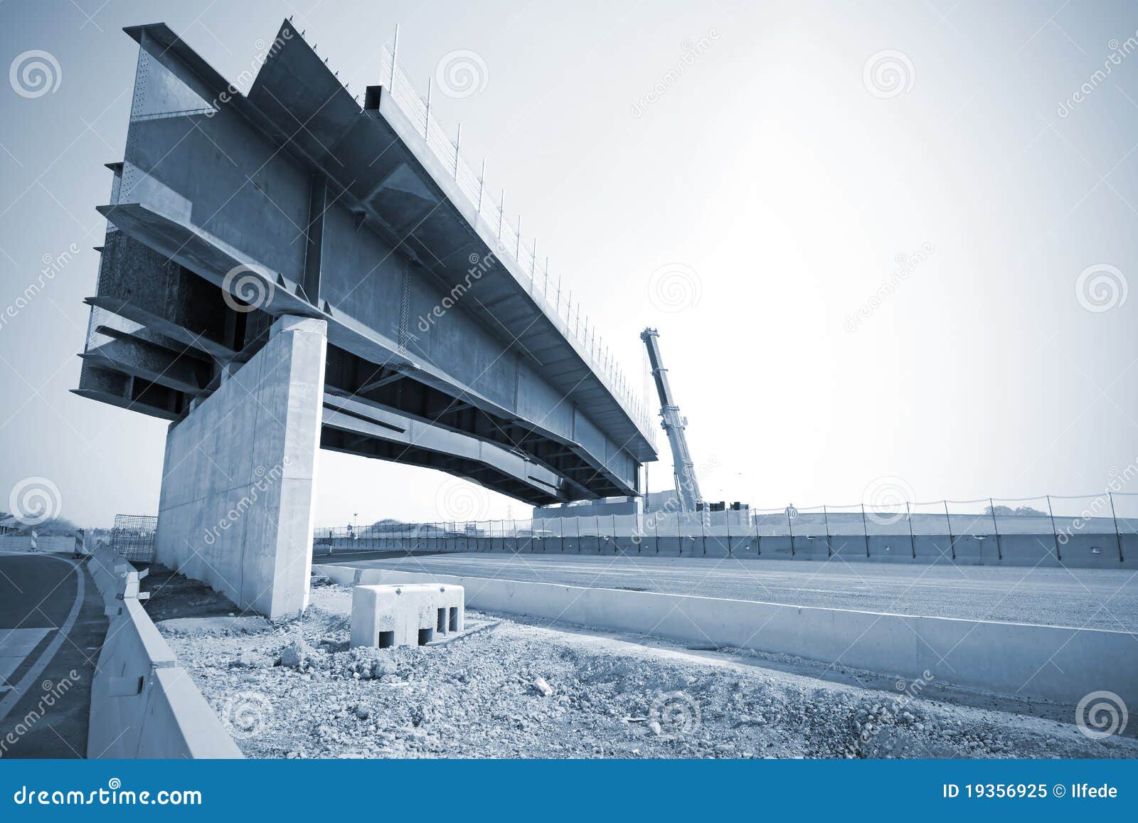Bridge on highway stock image. Image of work, concrete - 19356925