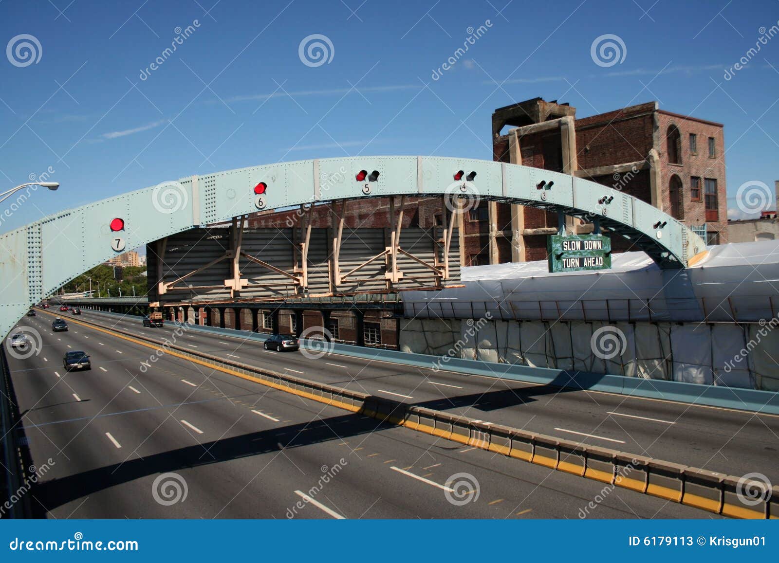 Bridge Highway stock image. Image of cars, commuter, daytime - 6179113