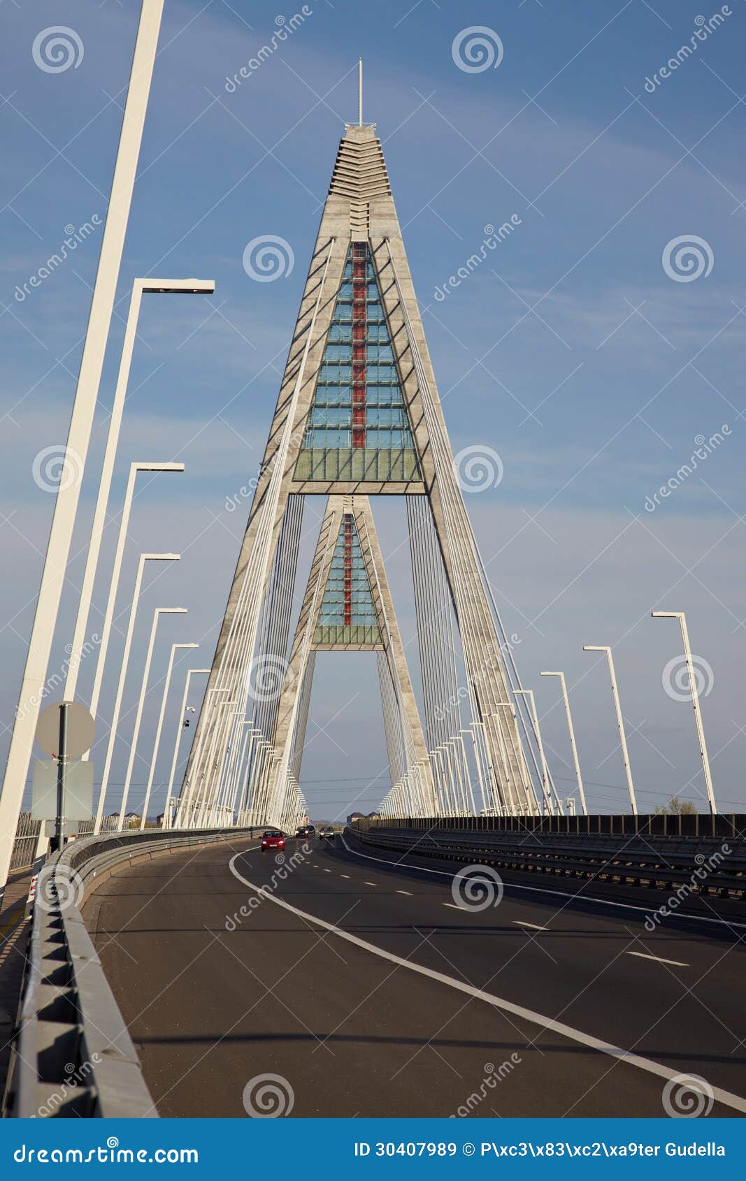 Bridge stock image. Image of road, transport, pylon, bridge - 30407989