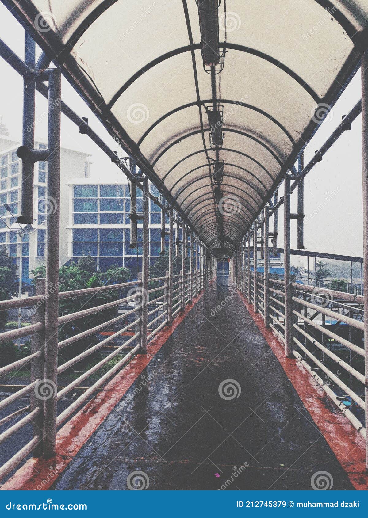 Bridge human walkway stock image. Image of train, track - 212745379