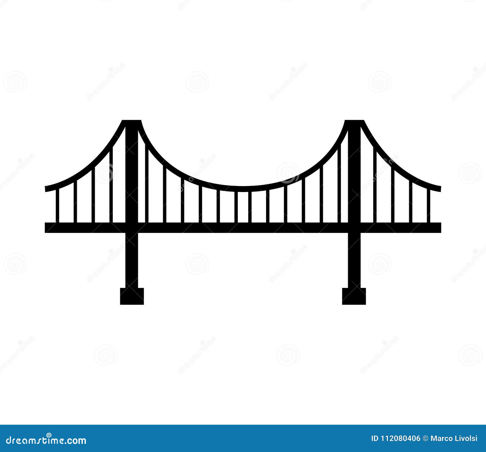 Bridge Icon. Trendy Bridge Logo Concept On White Background From Vector ...