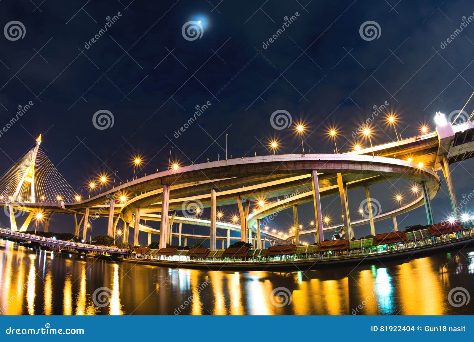 Bridge or Industrial Ring Road Editorial Stock Image - Image of network ...