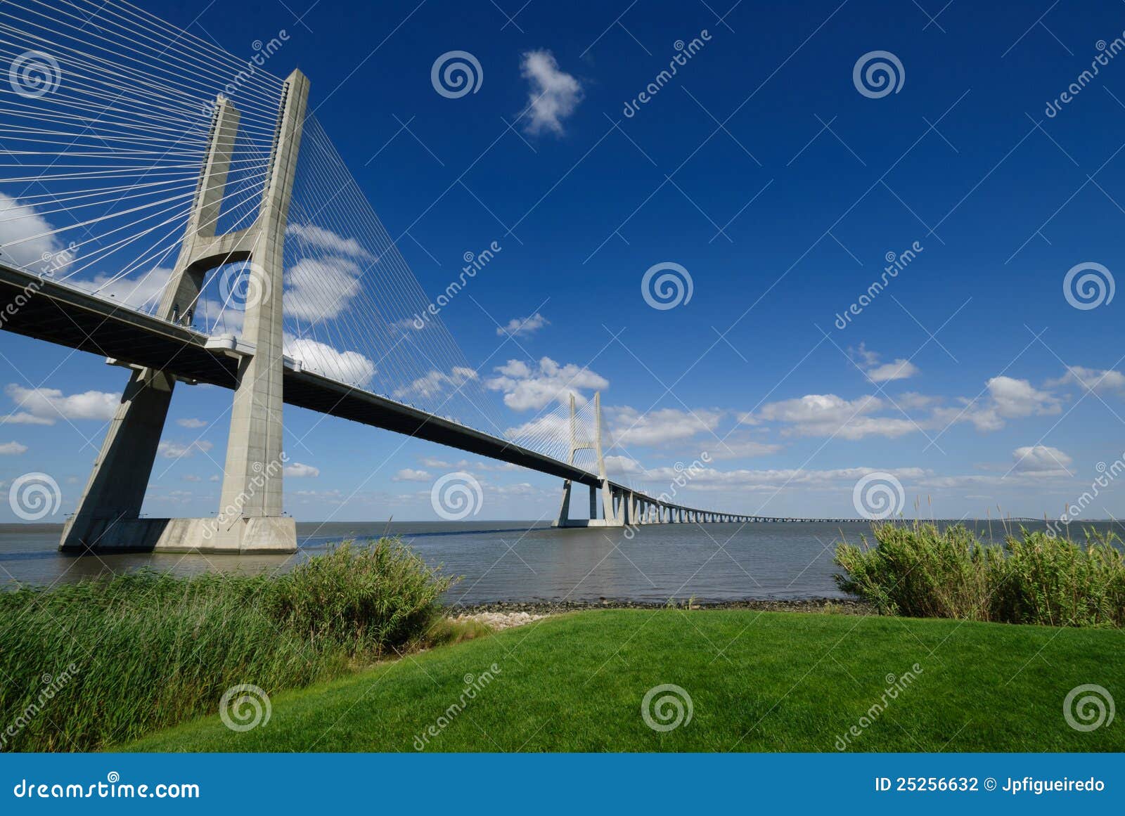 Bridge Landscape stock photo. Image of vegetation, europe - 25256632