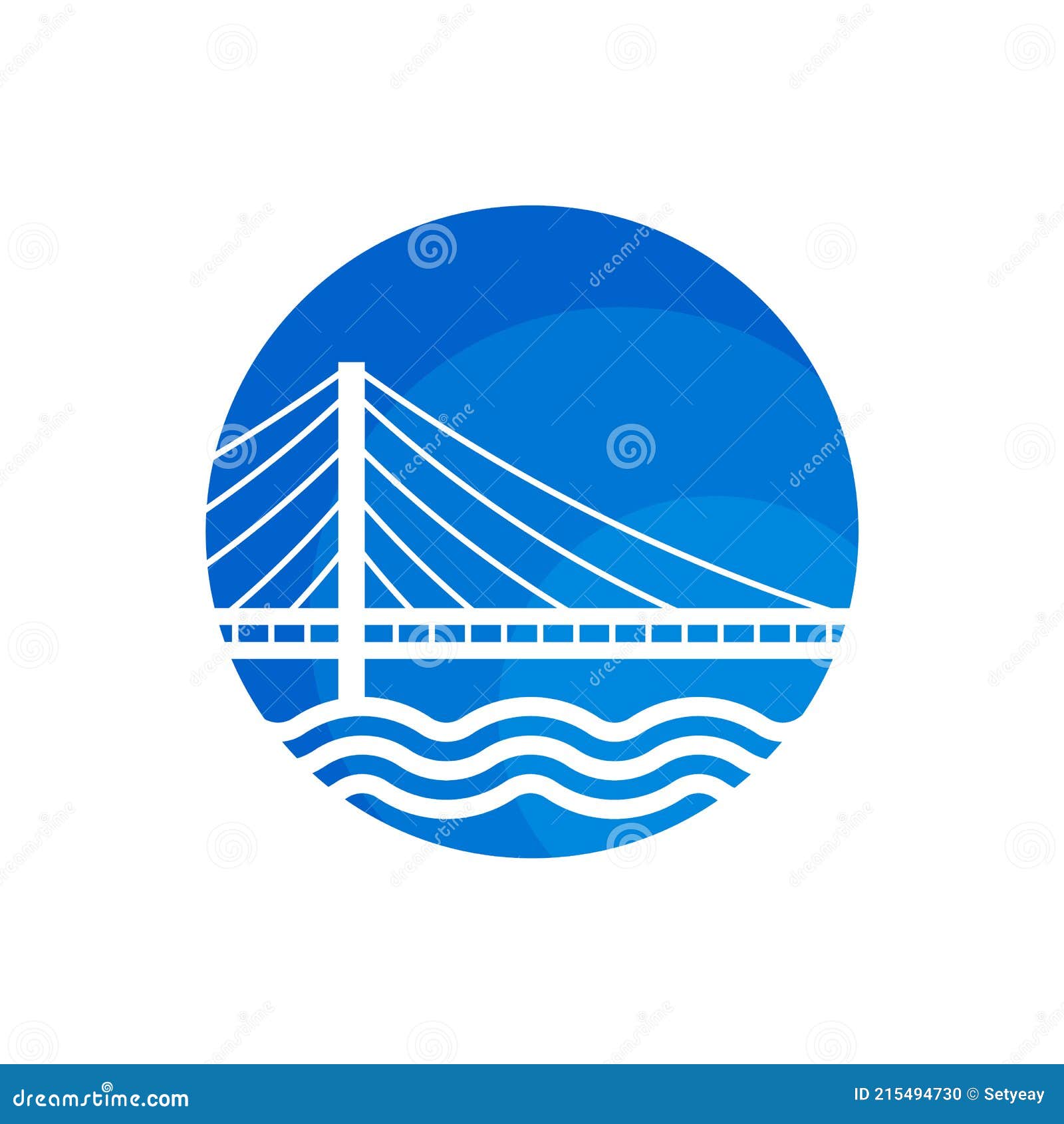 Bridge Logo Design Vector Illustration, Creative Bridge Logo Design ...