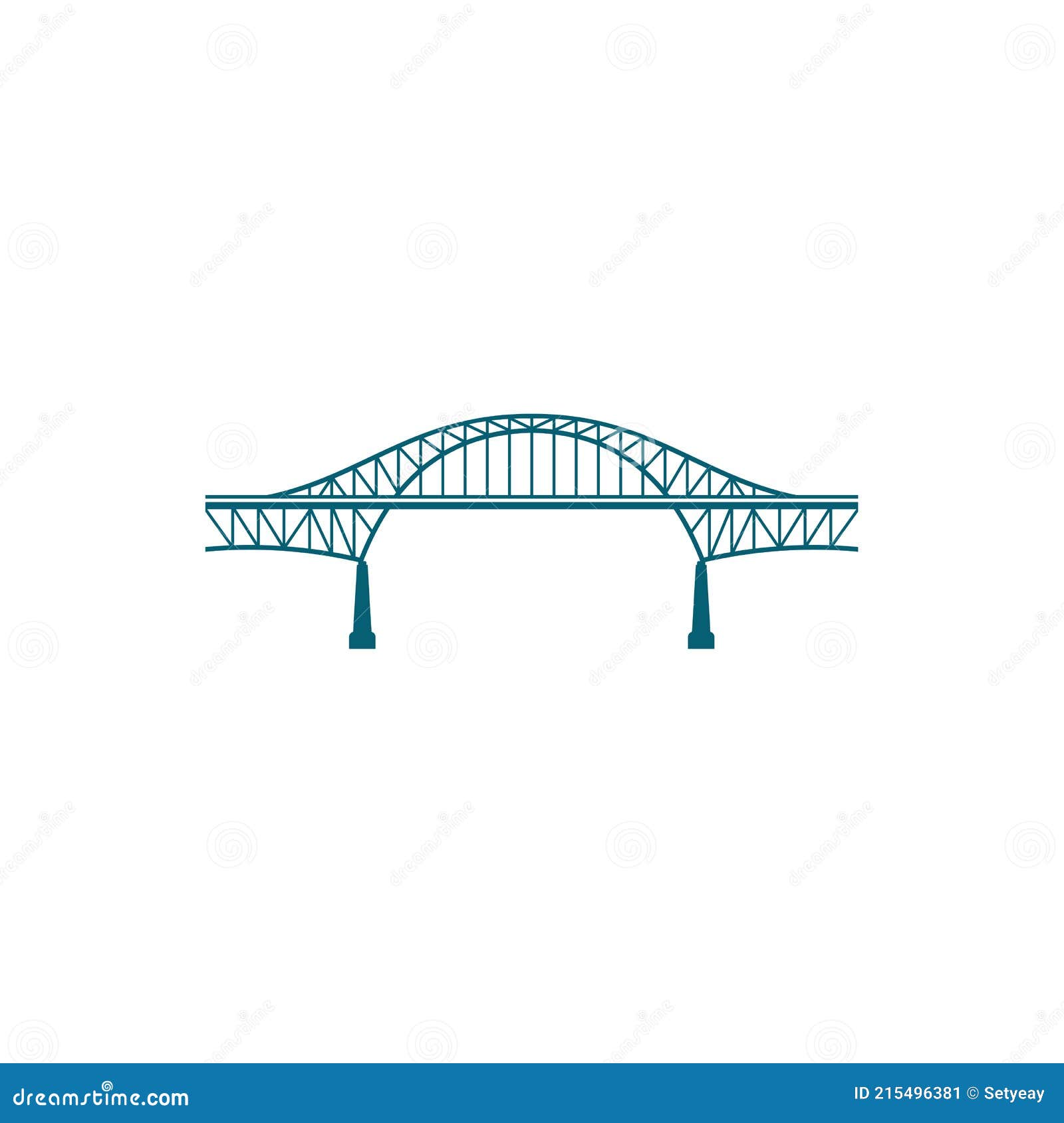 Bridge Logo Design Vector Illustration, Creative Bridge Logo Design ...