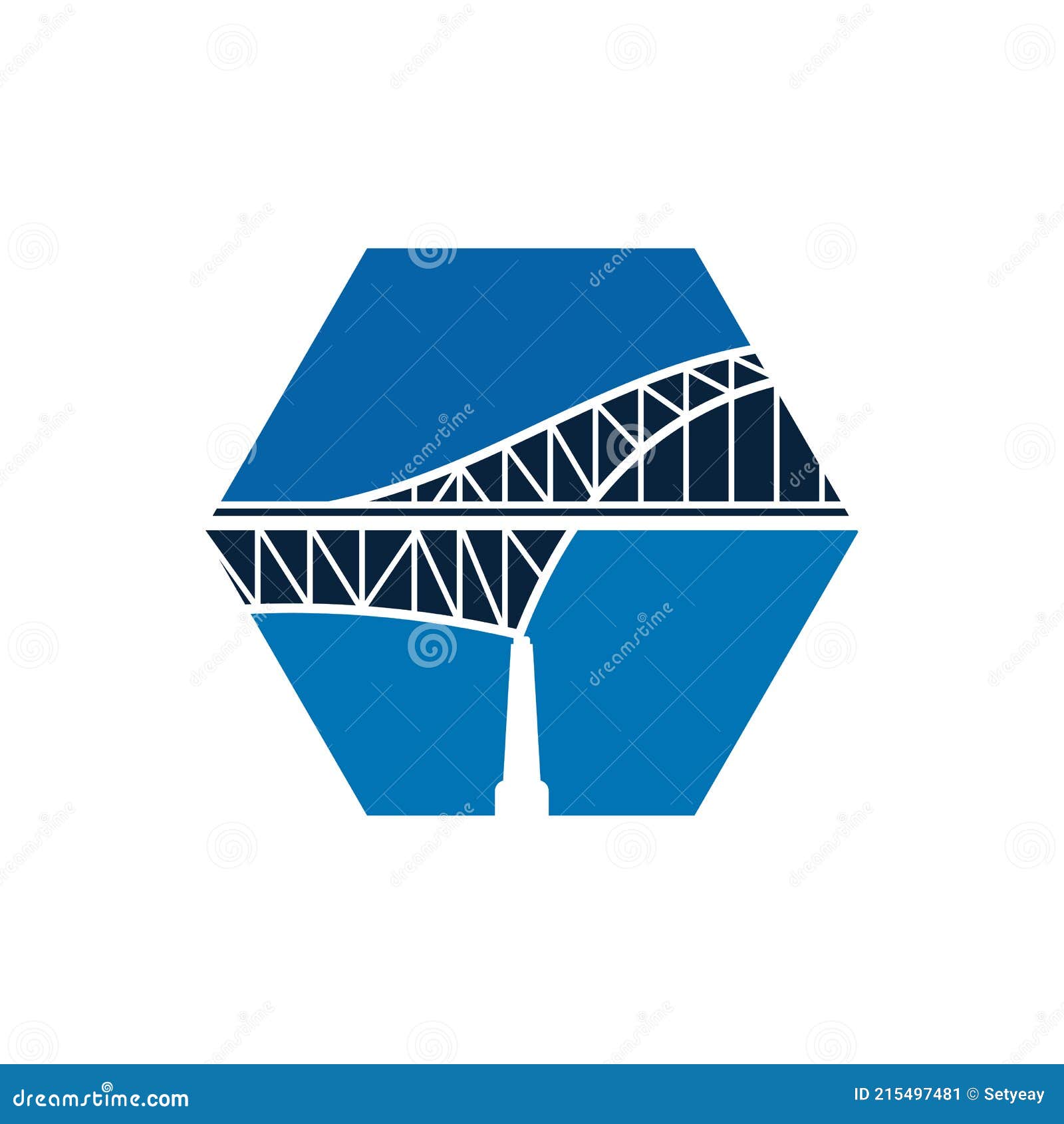Bridge Logo Design Vector Illustration, Creative Bridge Logo Design ...