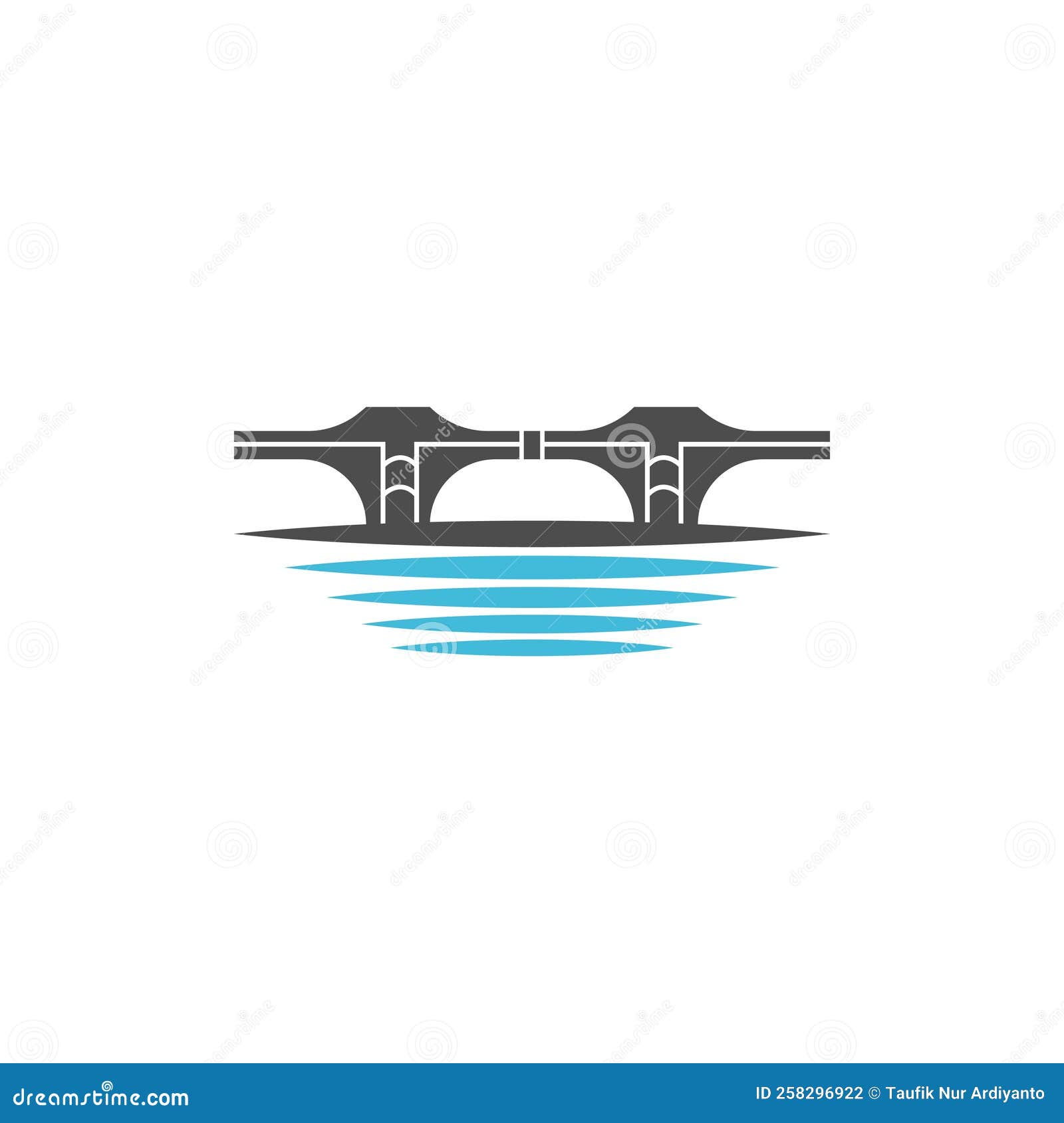 Bridge Logo Icon Design Illustration Stock Illustration - Illustration ...