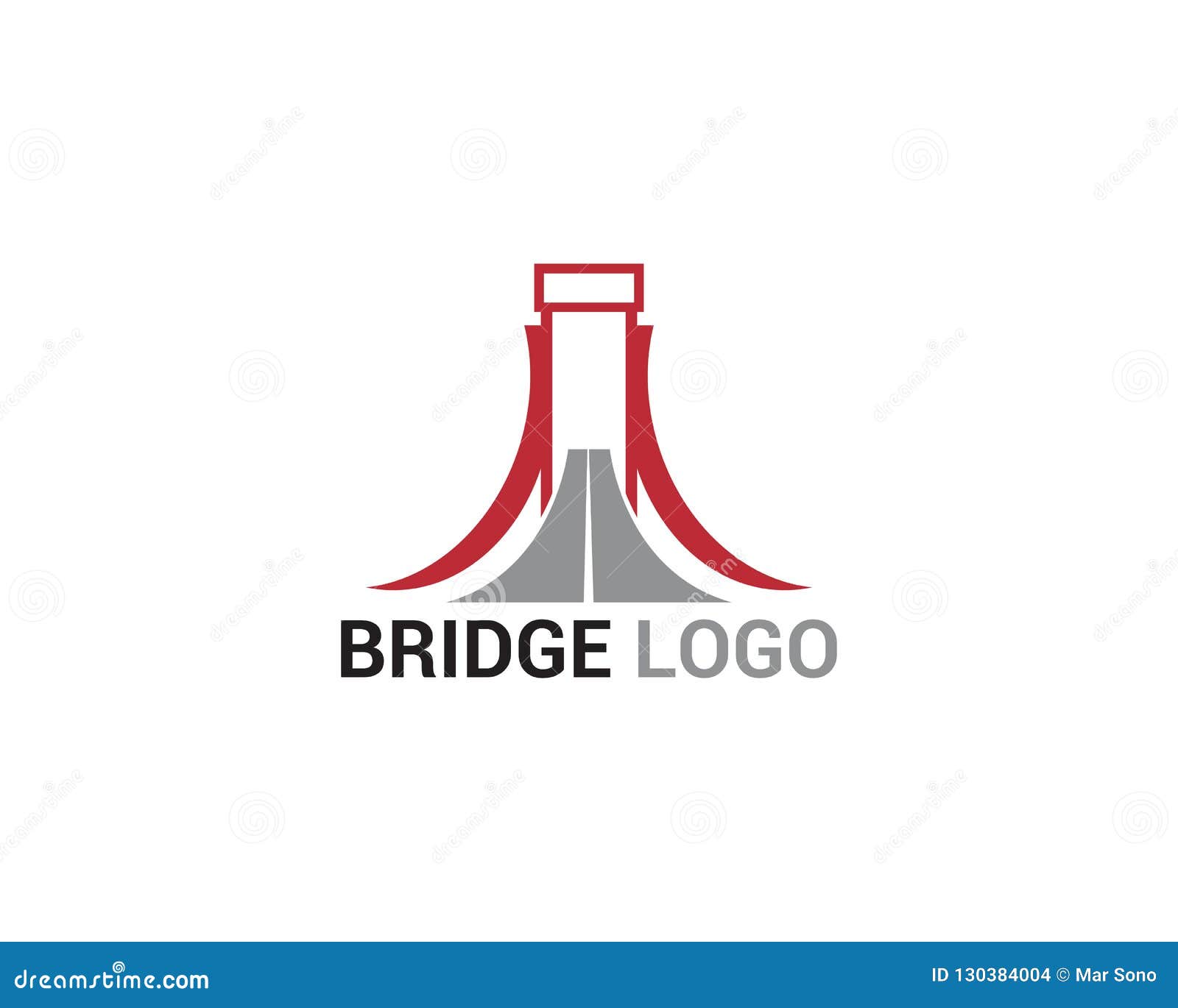 Bridge Logo and Symbol Vector Template Building Stock Vector ...