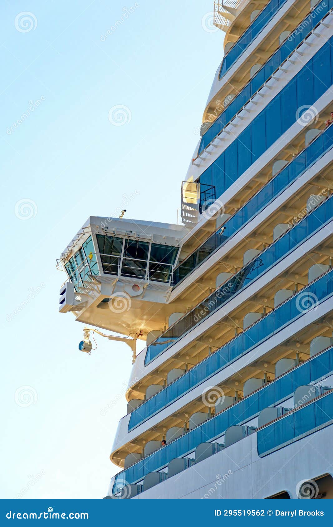 Bridge on Luxury Cruise Ship in Invergordon Editorial Photography ...