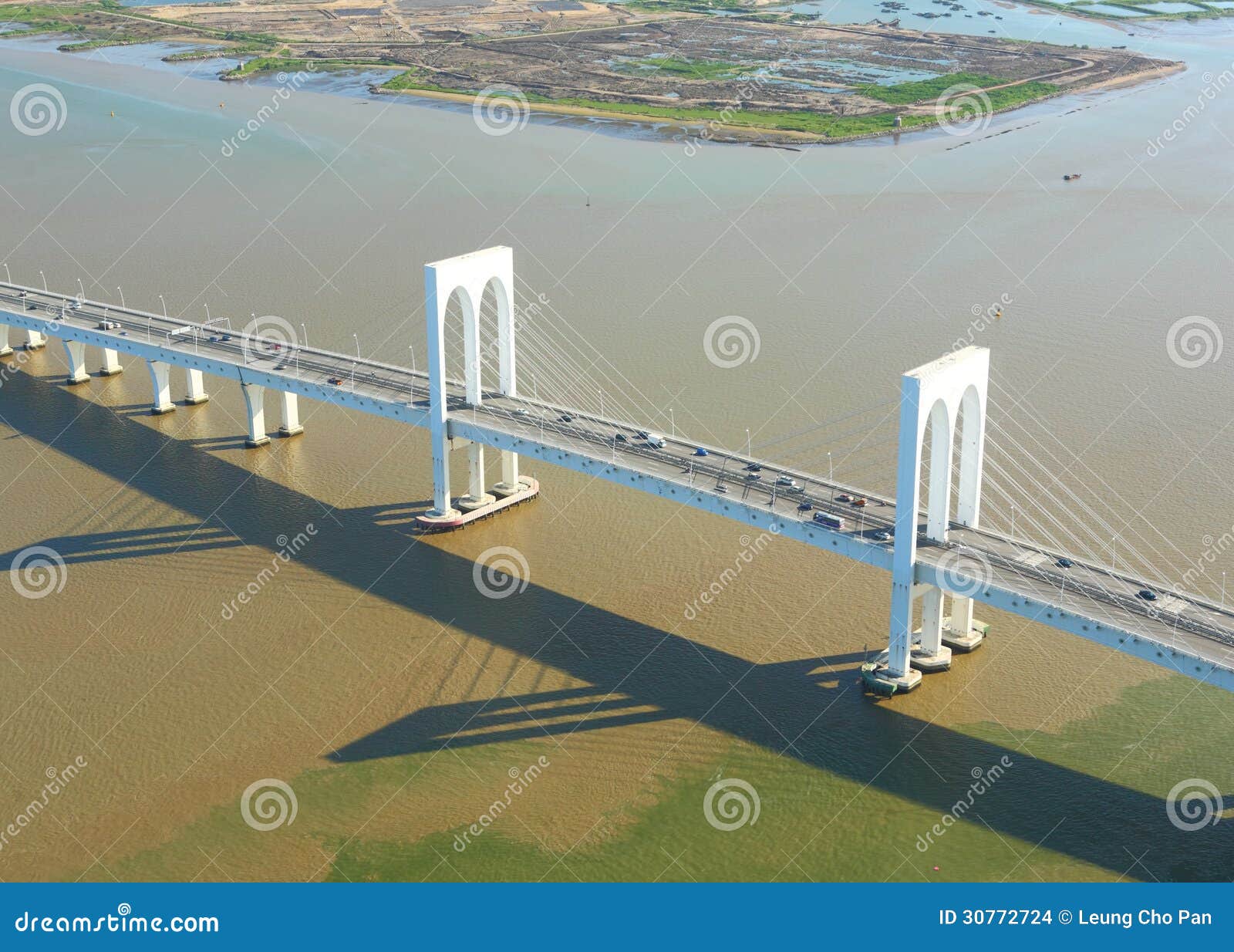 Bridge in Macau stock photo. Image of landmark, connect - 30772724