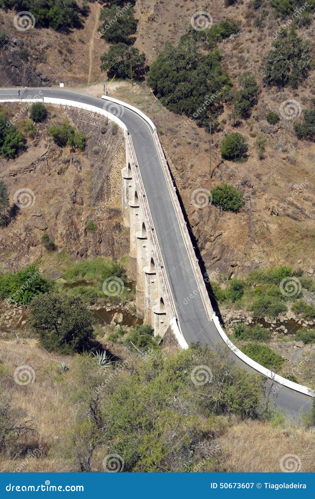 Bridge, Mertola, Portugal stock image. Image of magnificent - 50673607