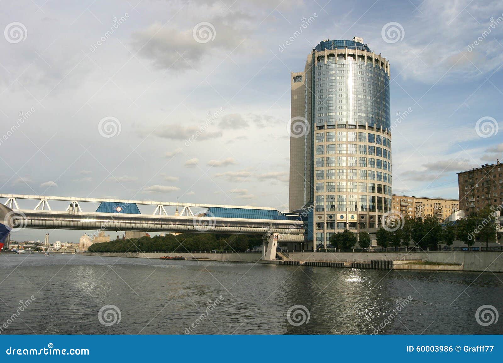 Bridge in Moscow stock photo. Image of moscow, mirax - 60003986