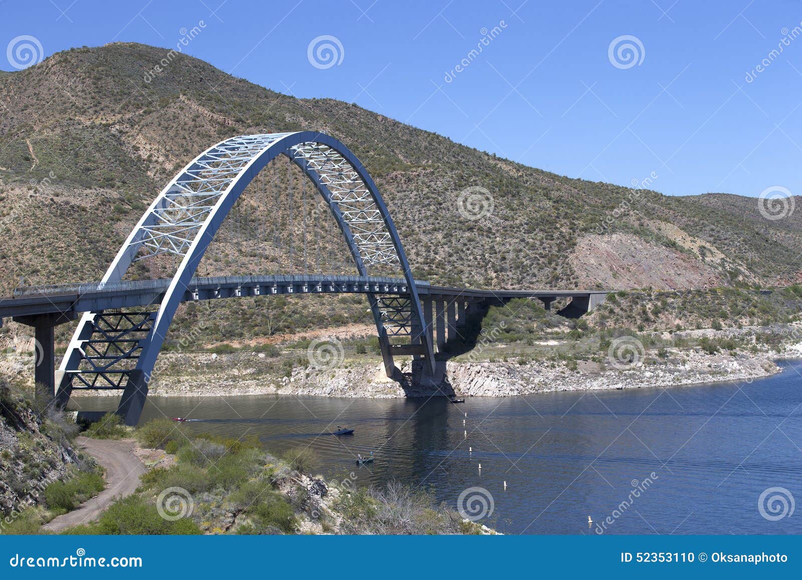 Bridge stock photo. Image of hill, rural, curve, destination - 52353110