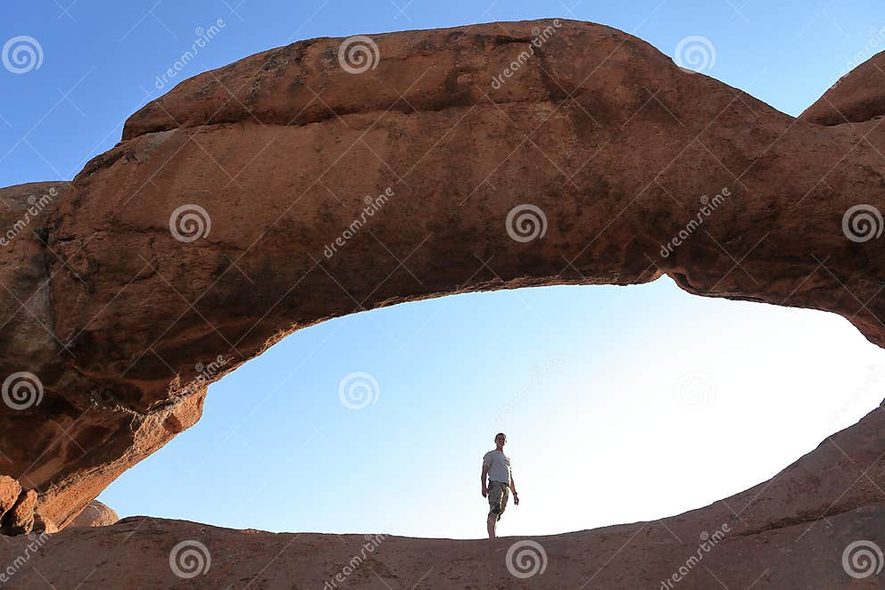 The Bridge in Namibia stock image. Image of bridge, landscape - 61035133