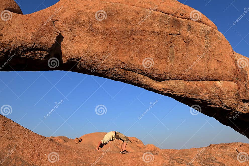 The Bridge in Namibia stock image. Image of southern - 61037595