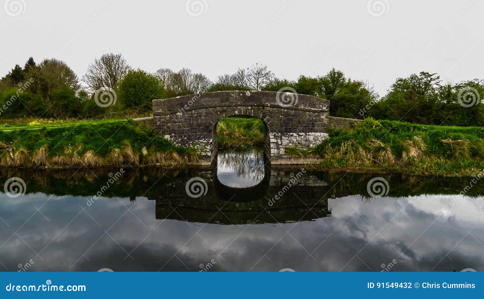 Bridge over canal stock photo. Image of walking, bridge - 91549432