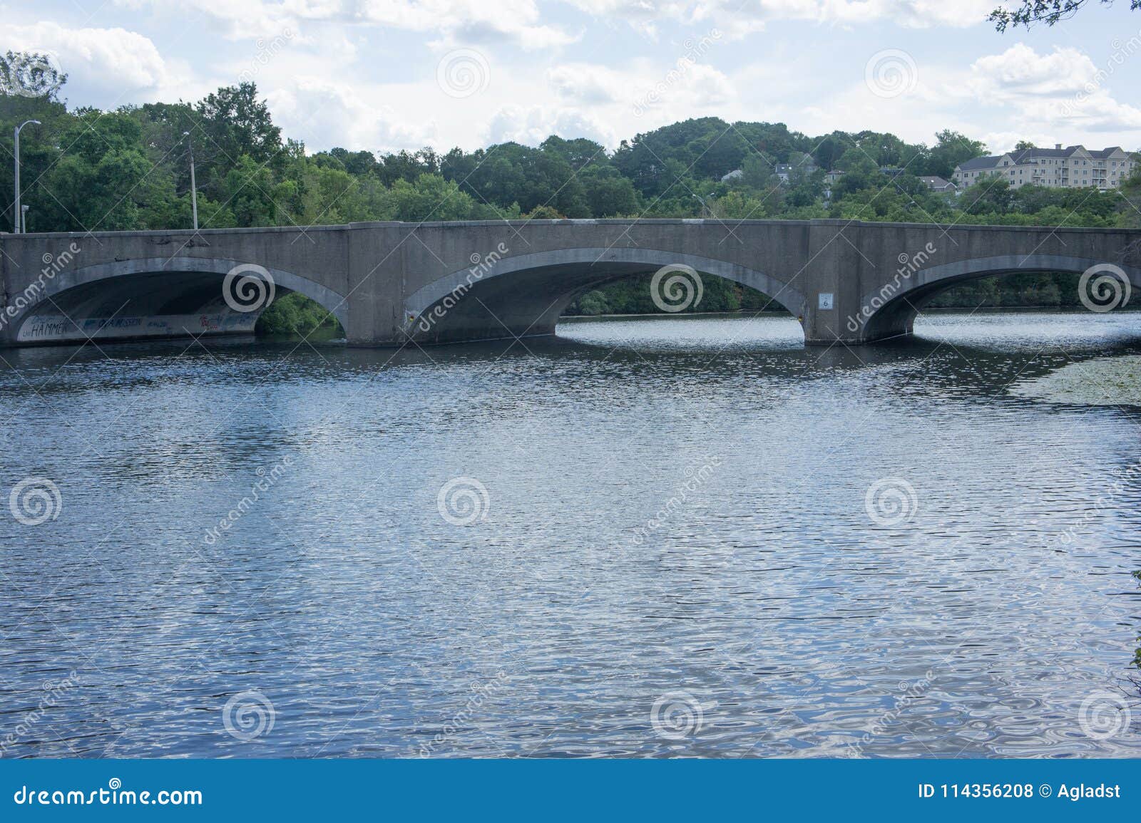 Bridge Over the Charles River Stock Photo - Image of boston, outdoors ...