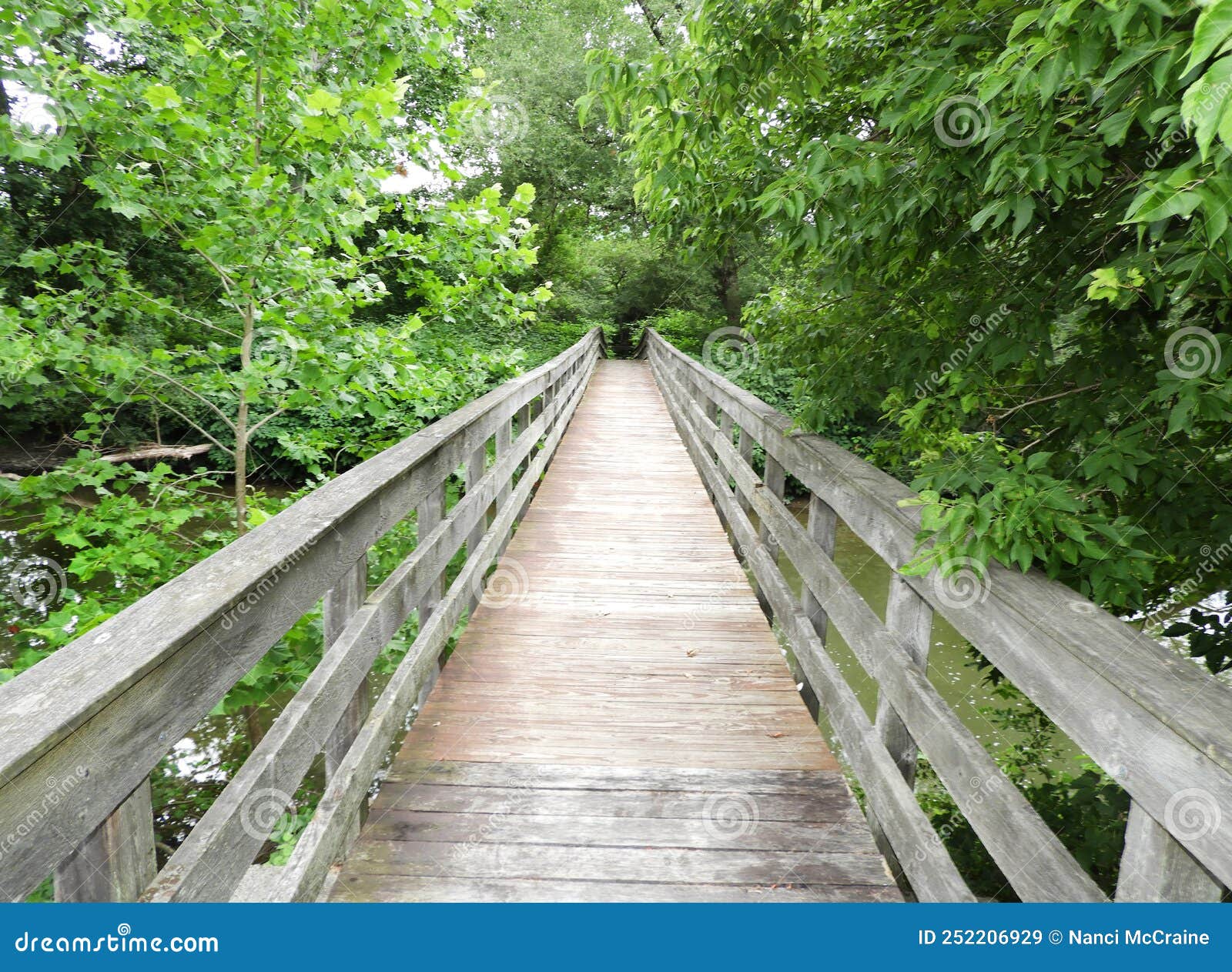 Sycamore Bridge Over Owego Creek at NYS Bement-Billings Historic ...
