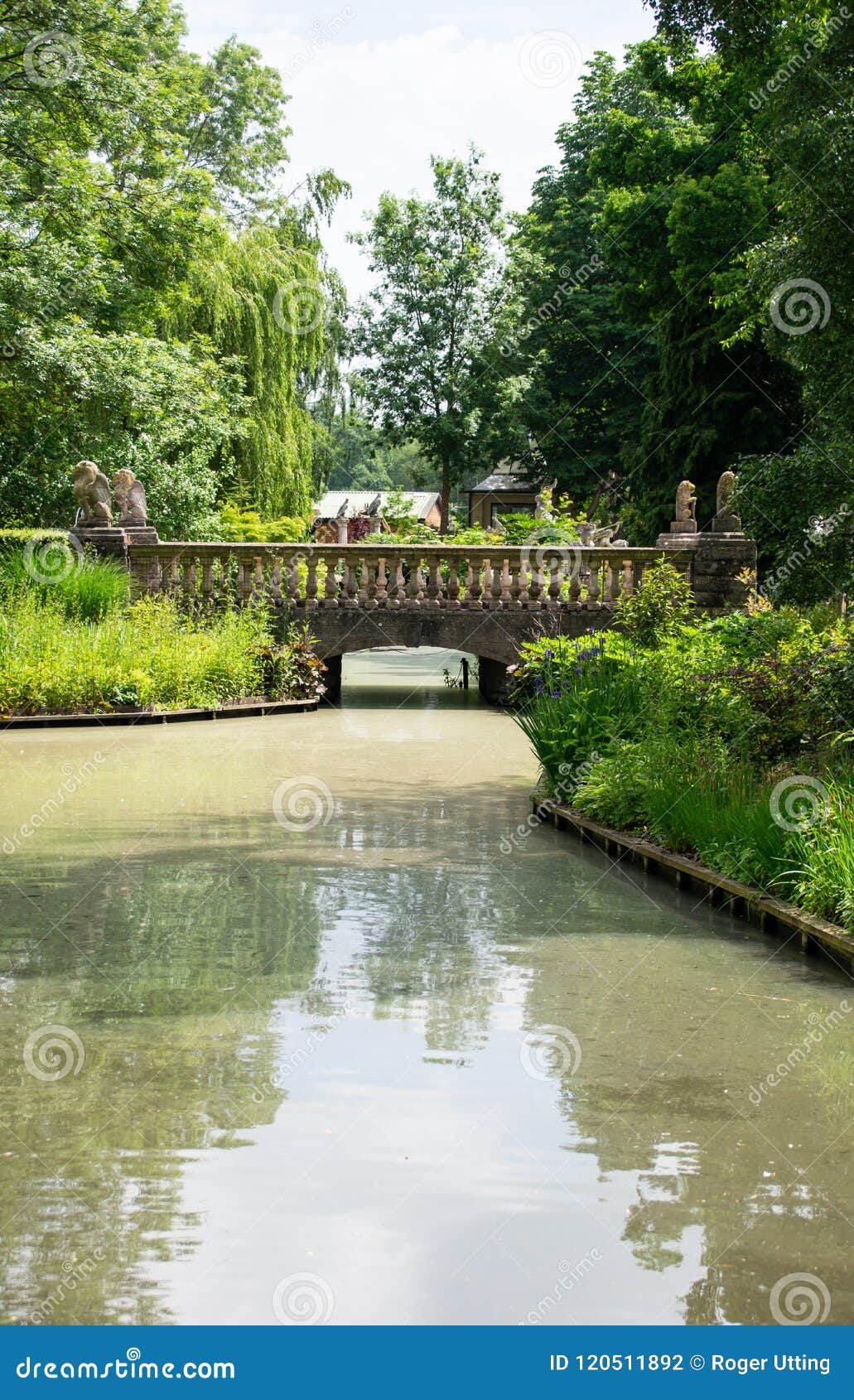 Bridge over lake stock photo. Image of architecture - 120511892