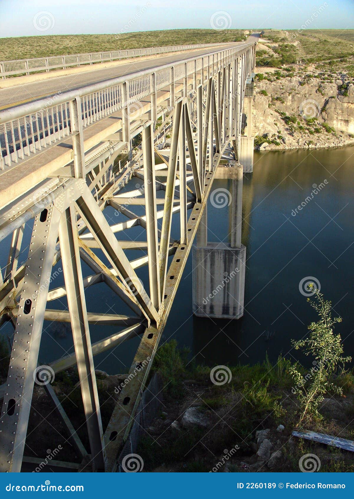 Bridge over Pecos river stock image. Image of nature, texas - 2260189