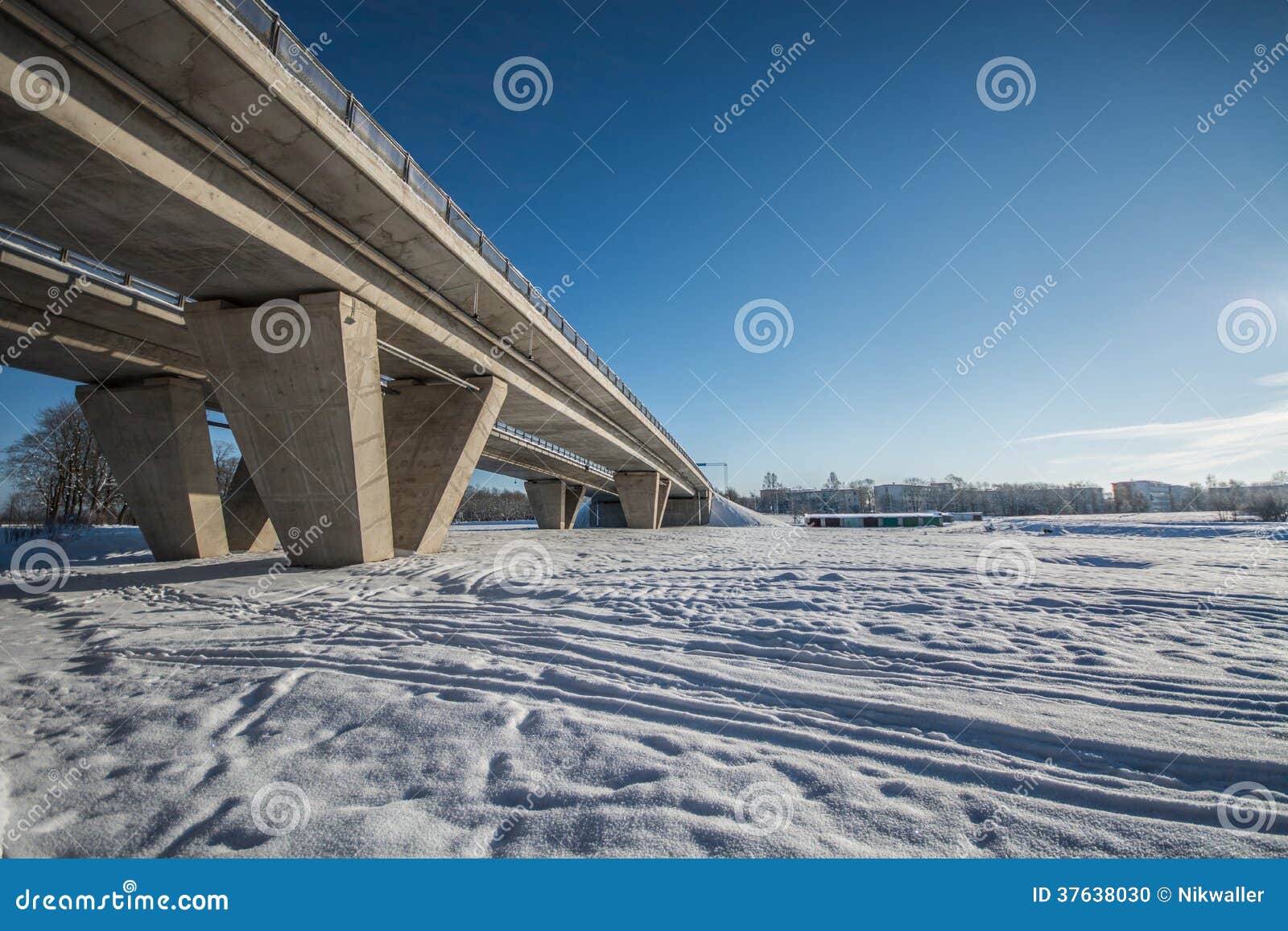 Bridge over railroad stock photo. Image of colorful, surface - 37638030