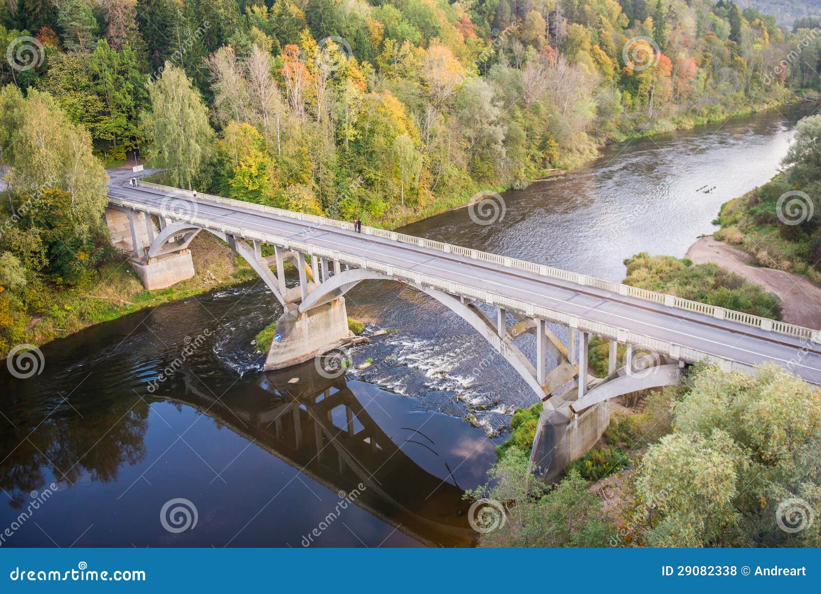 Bridge over a river stock photo. Image of countryside - 29082338