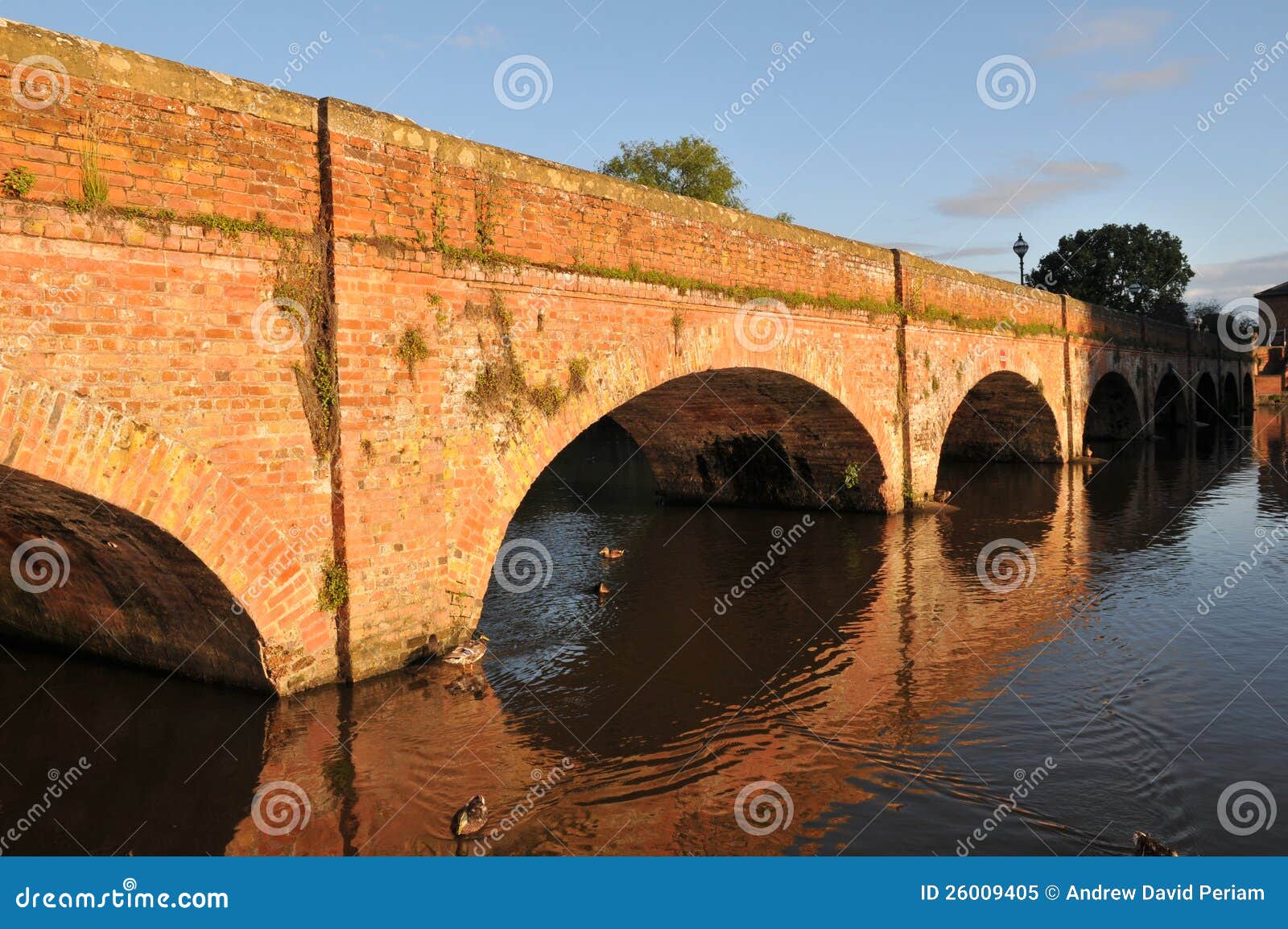 Bridge over the River Avon stock image. Image of water - 26009405
