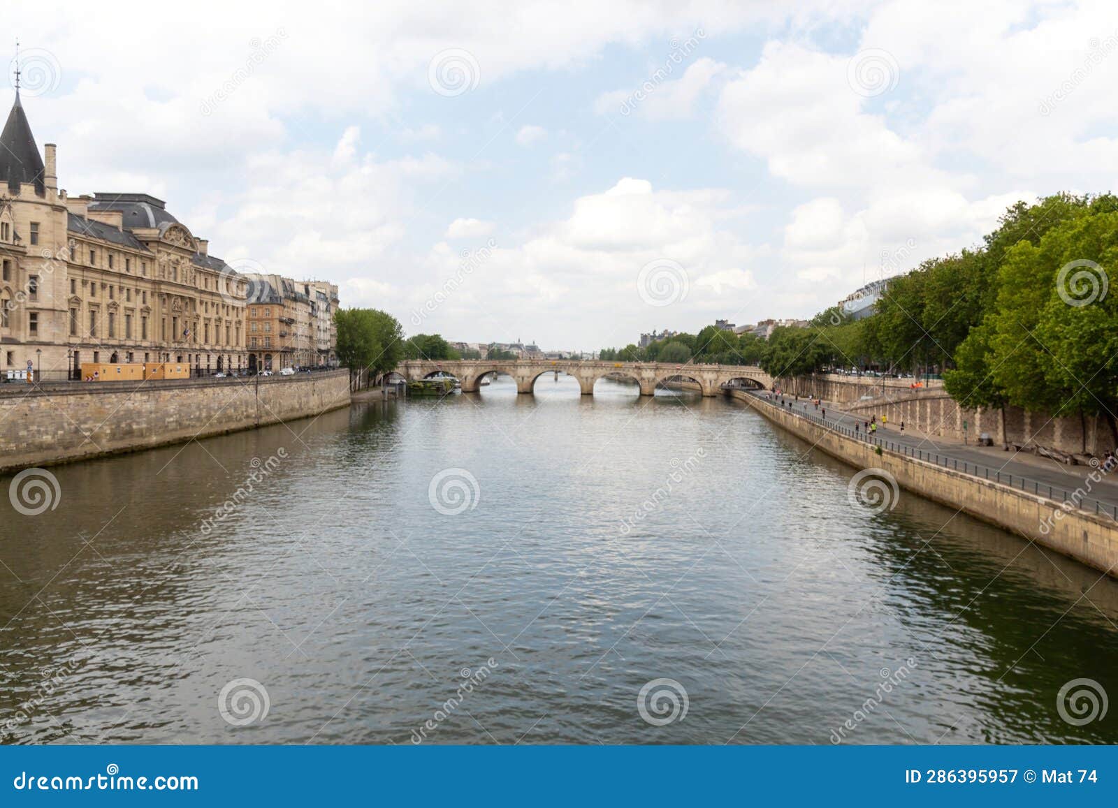 Bridge over the river stock image. Image of landmark - 286395957