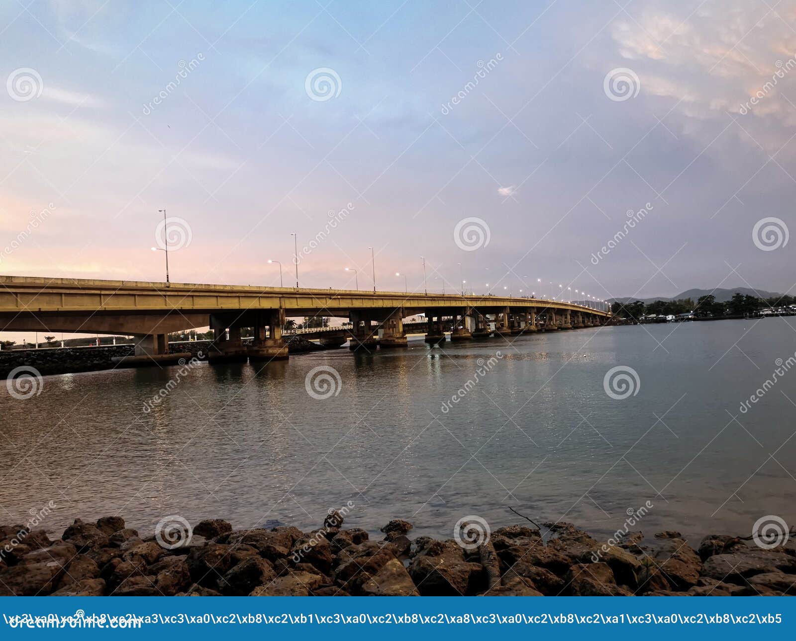 Bridge over the river stock image. Image of river, bridge - 194507251