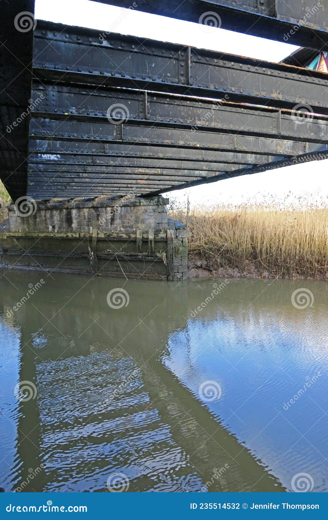 Bridge Over the River Lemon in Newton Abbot Stock Photo - Image of ...