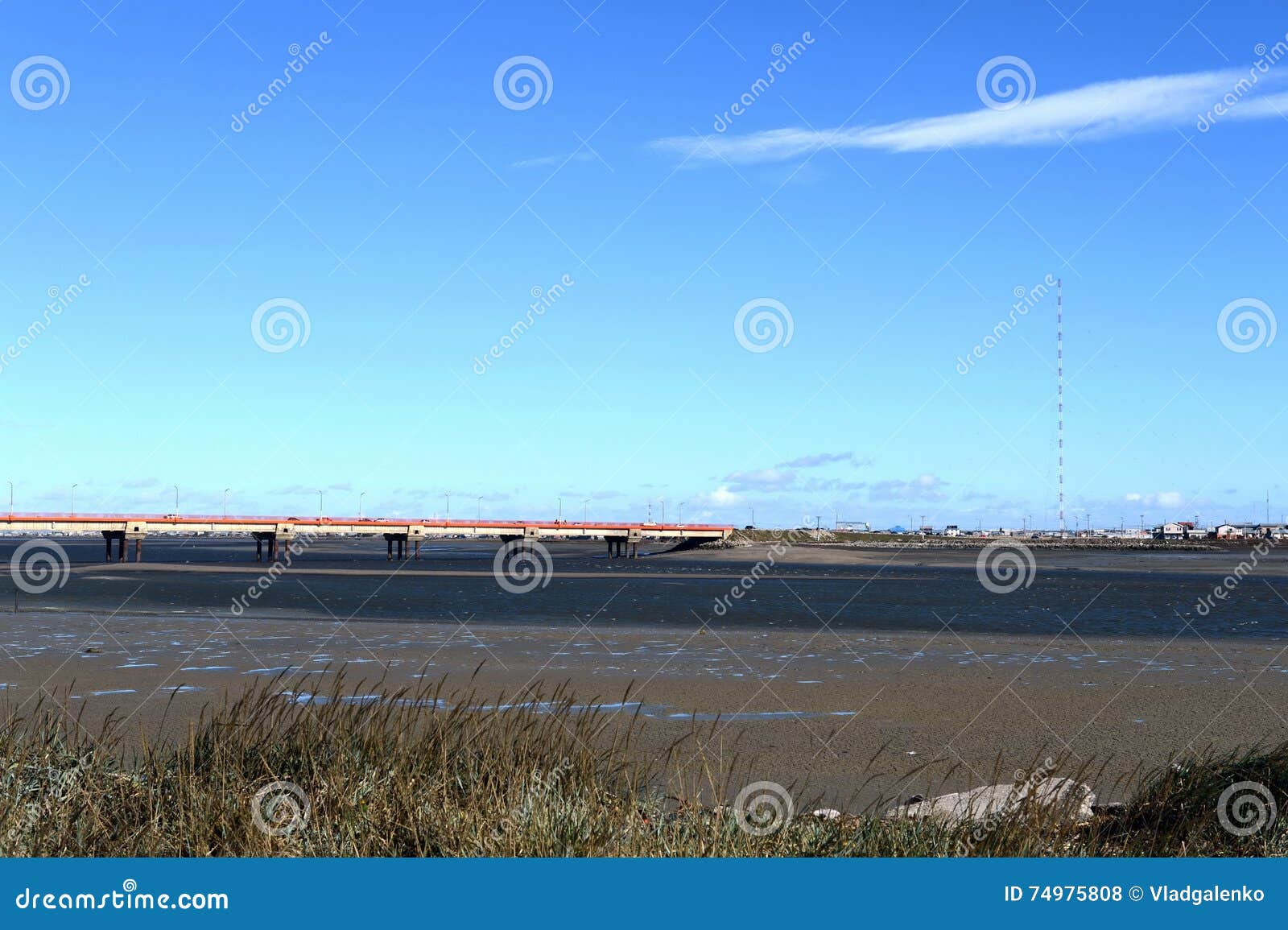 The Bridge Over the River Rio Grande. Stock Photo - Image of grande ...