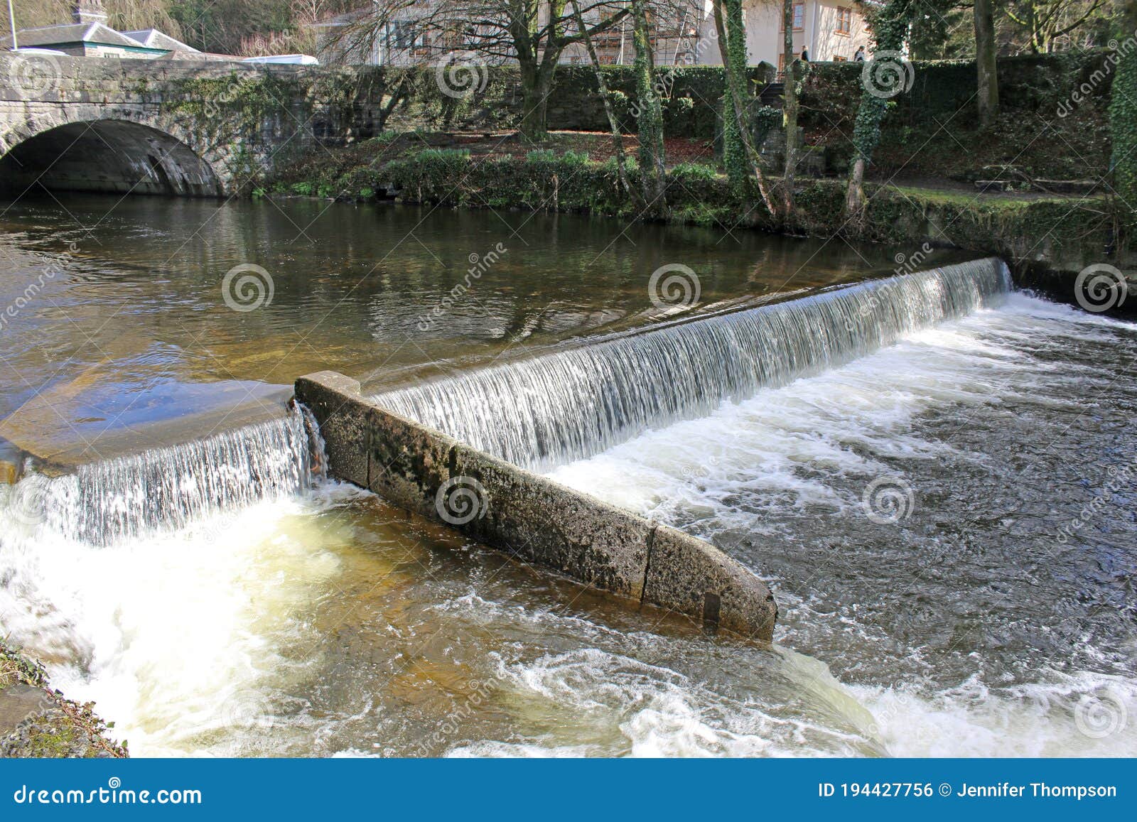 River Tavy in Tavistock, Devon Stock Photo - Image of beautiful ...