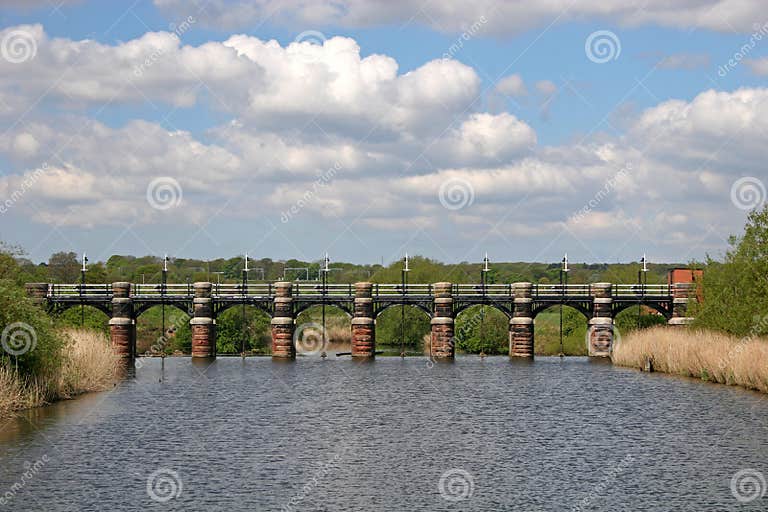 Bridge over River Weaver stock photo. Image of weaver - 15126298